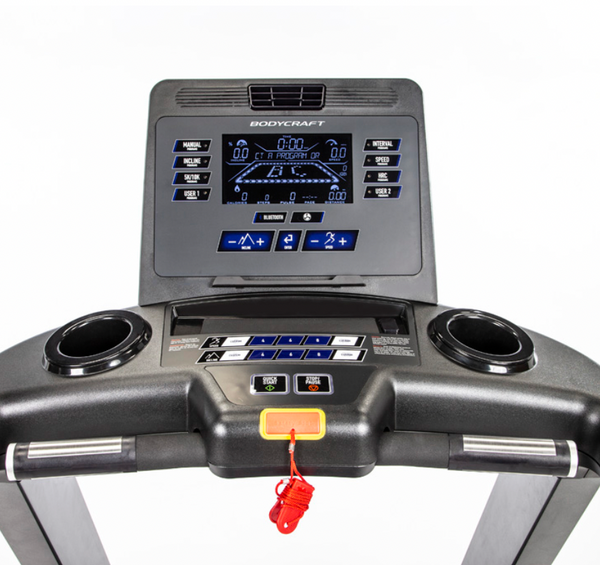 Bodycraft T800 treadmill w / 9”LCD console – Spartan Fitness