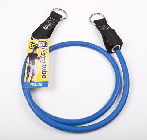 GoFit Extreme Resistance Tube (20-100lb) – Spartan Fitness
